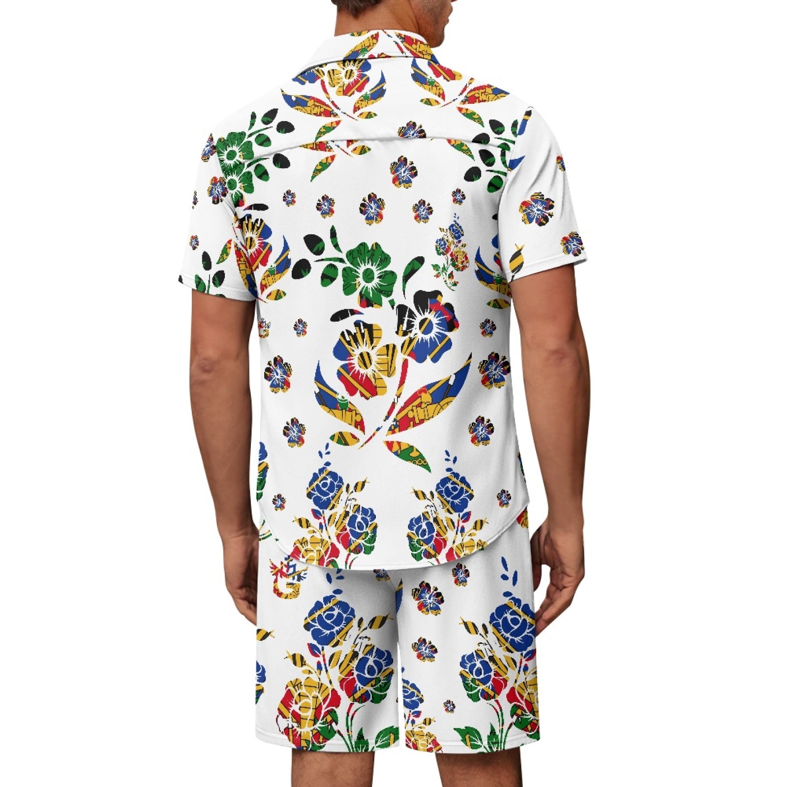 TMMG HAITI NATIONAL FLOWER CHOUBLAK CABANA SET