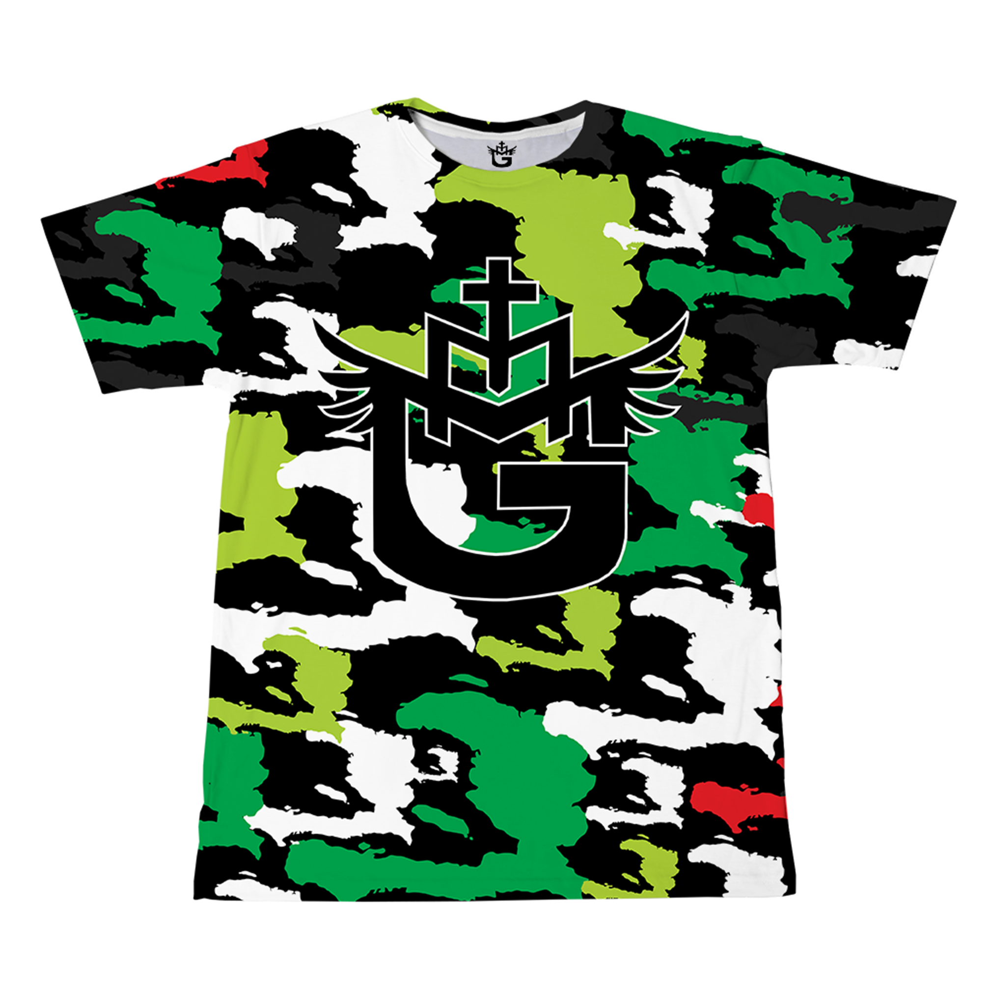 TMMG KHAKI HAITI CAMO T-SHIRT